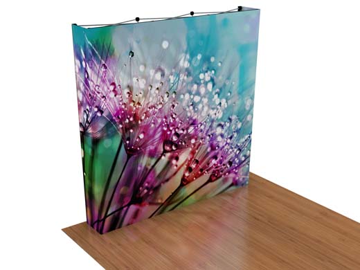 Graphic Refresh for 8' Splus Single Sided Endcap in a RollOne (AB2068N – Nomadic Display