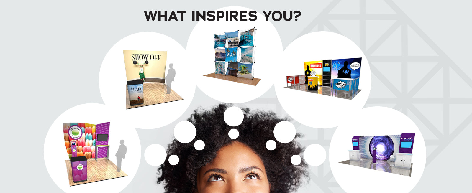 Nomadic Display the leader in modular and portable trade show displays