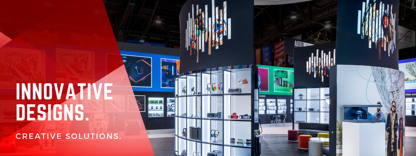 Nomadic Display the leader in modular and portable trade show displays