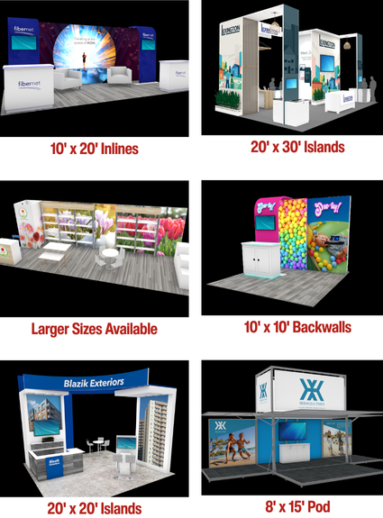 Nomadic Display the leader in modular and portable trade show displays