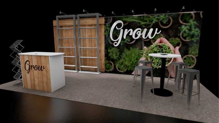 20' Instand Custom Portable Display – Nomadic Display