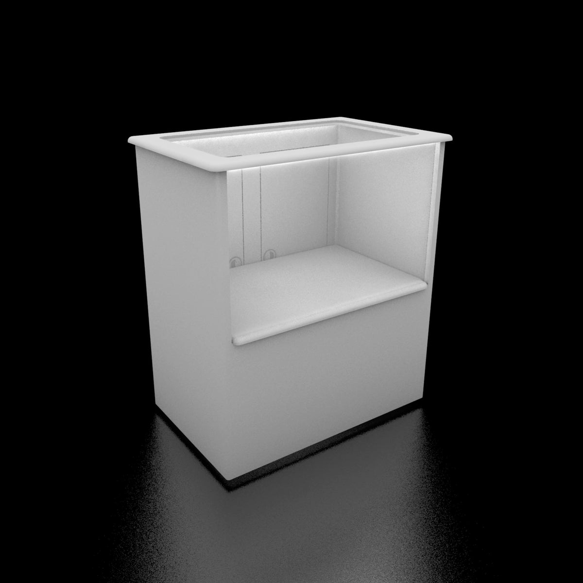 40" Platinum Display Case Counter (AB0157N) – Nomadic Display