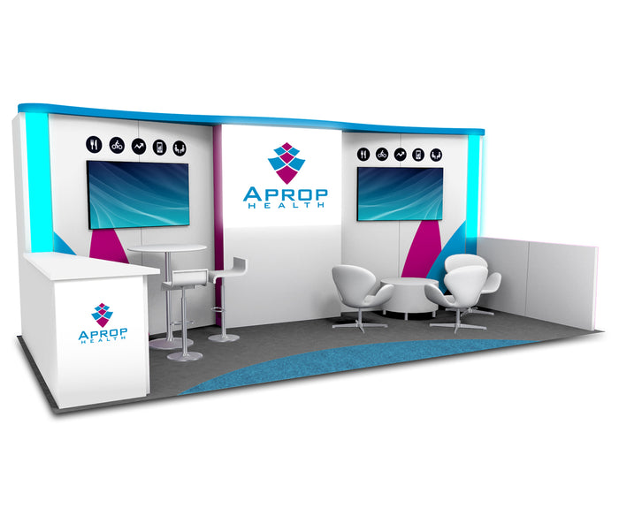 10 x 20 Custom Aprop Display – Nomadic Display