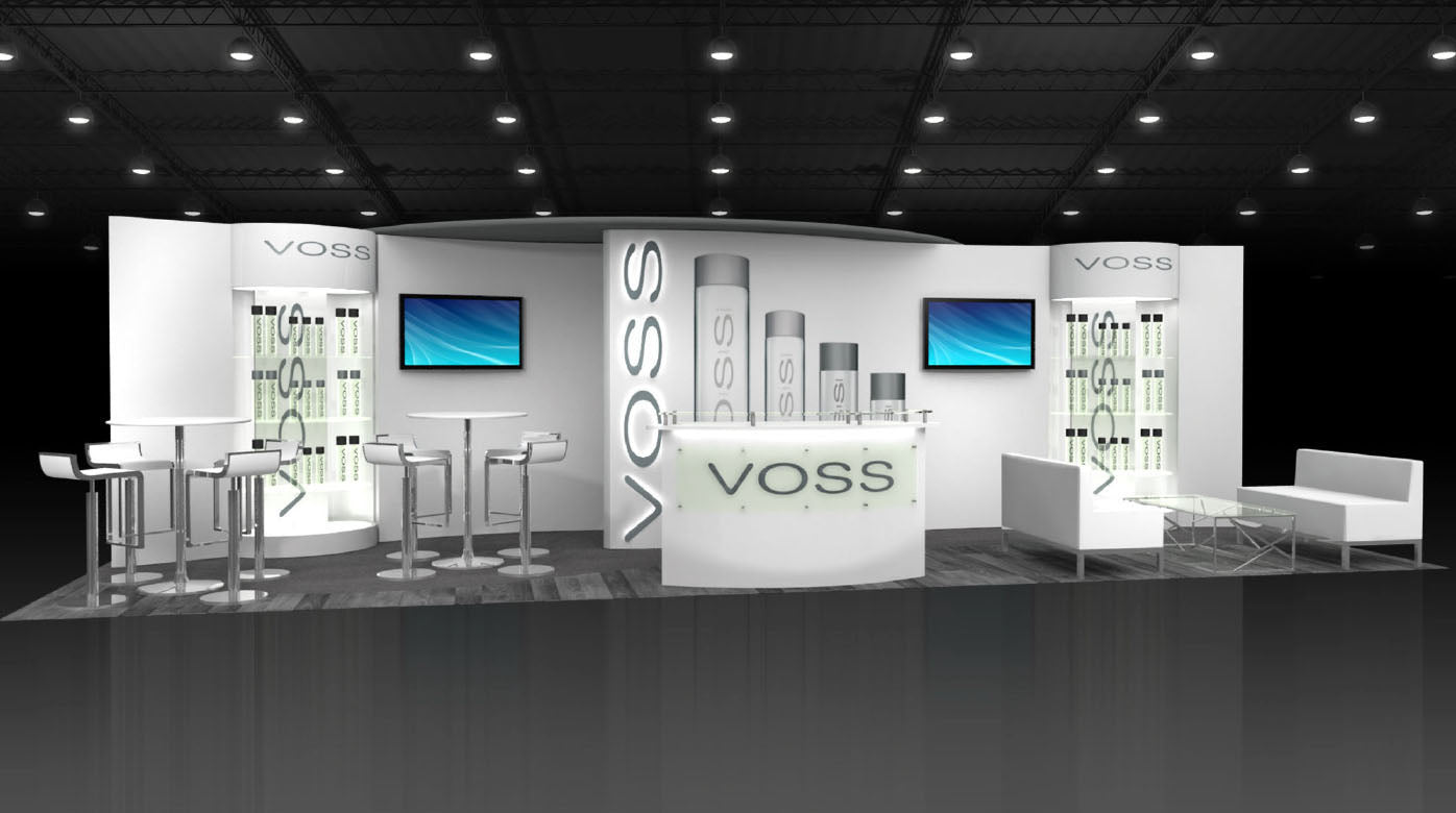 10' x 30' Custom Inline Display (ID0328) – Nomadic Display